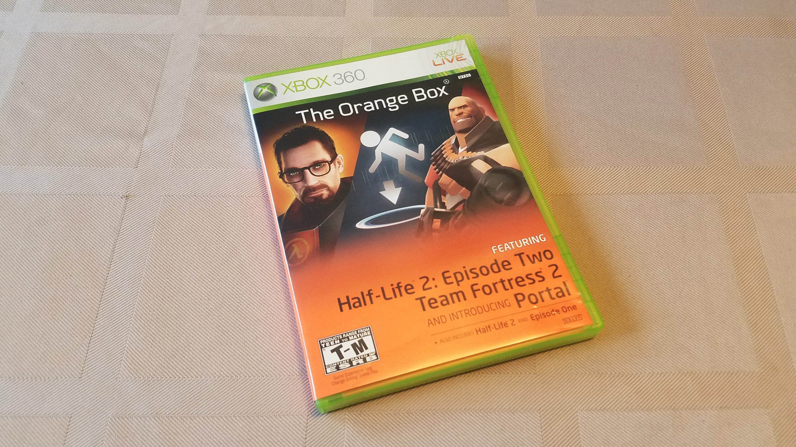 The Orange Box - Retro Nerd Design